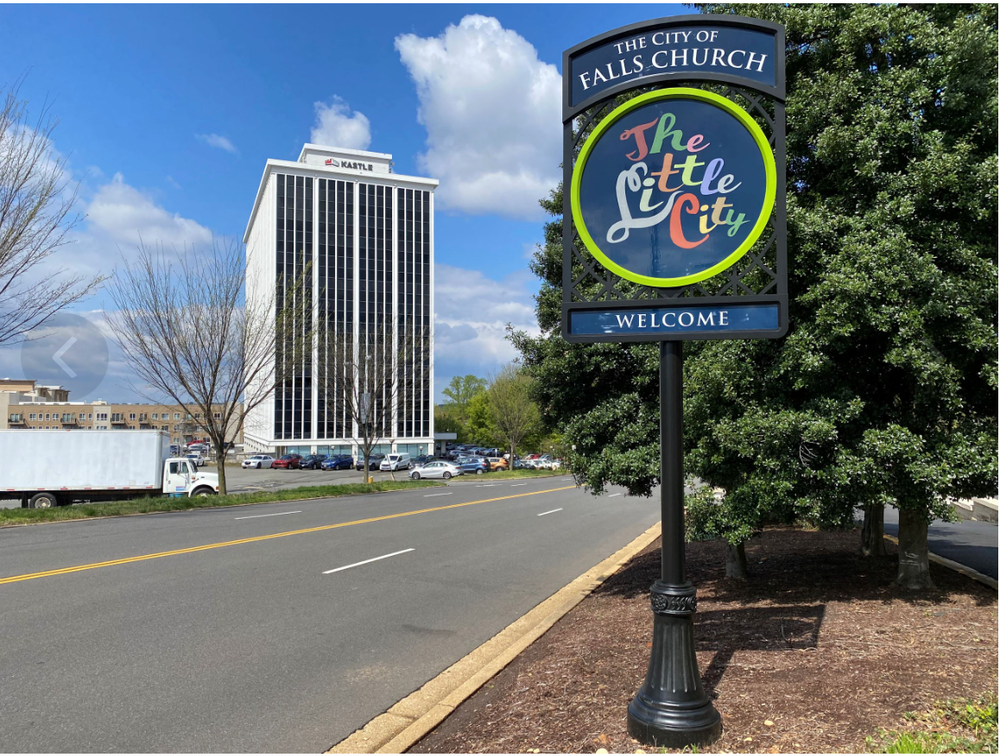 Sad Sign-Switch for the City of Falls Church